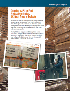 Choosing a Food-Grade Warehouse: 5 Areas to Evaluate